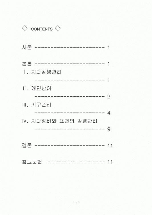 치과감염관리