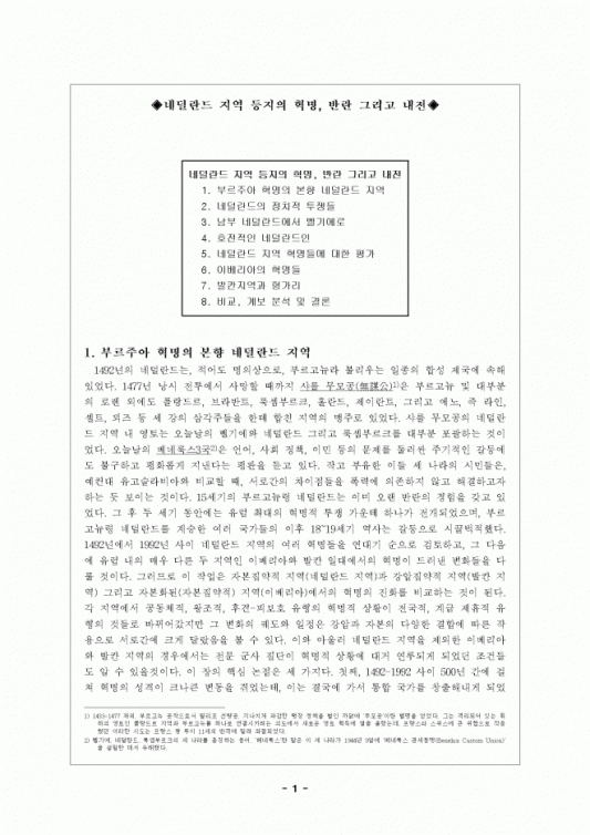 네덜란드_지역_등지의혁명