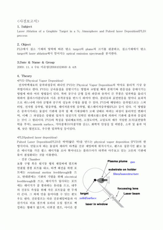 PLD측정사전보고서