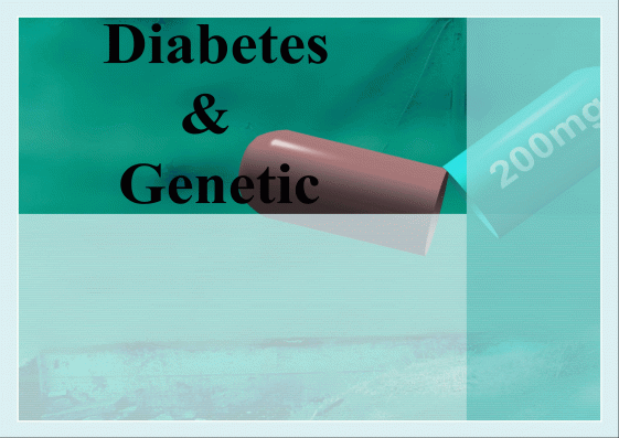 당뇨병(Diabetes)
