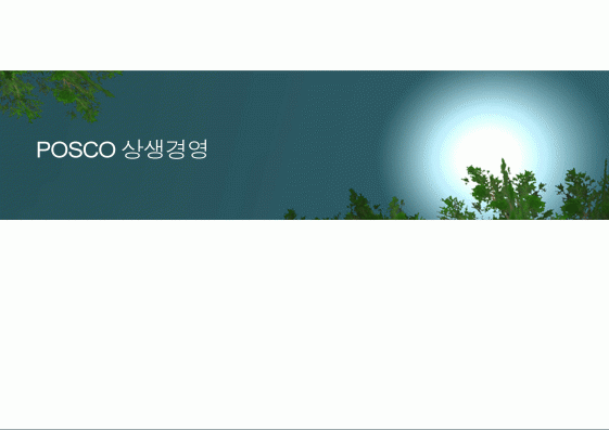 포스코 상생경영 기업 분석(SWOT, POLC) 및 전략 제시
