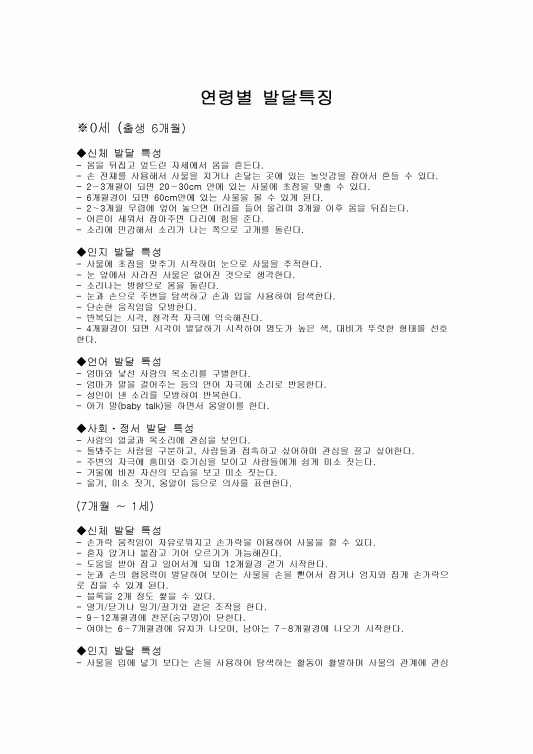 영유아발달특성