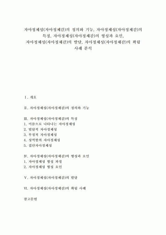 [자아정체성][자아정체감]자아정체성(자아정체감)의 정의와 기능, 자아정체성(자아정체감)의 특징, 자아정체성(자아정체감)의 형성과 요인, 자아정체성(자아정체감)의 발달, 자아정체성(자아정체감)의 확립사례 분석