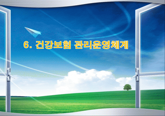 건강보험 관리운영체계