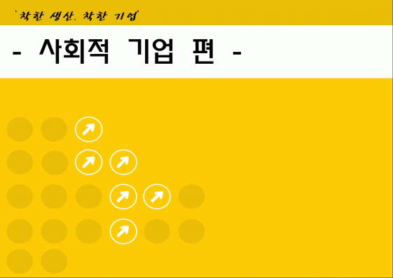 [장애인복지론]사회적 기업의 이론,  발달과정, 동향 등 분석 조사 자료