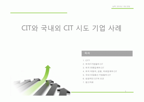 [IT컨버전스] CIT의 정의와 국내외 CIT 사례