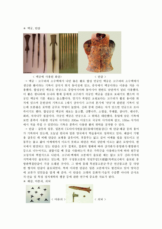한국문명사의전개-무기와화약,선박기술