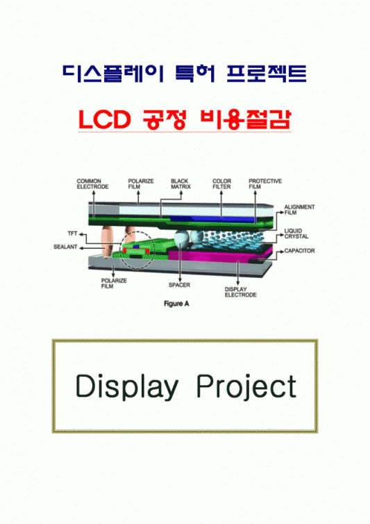 LCD 제조공정 비용절감 기술 및 특허동향