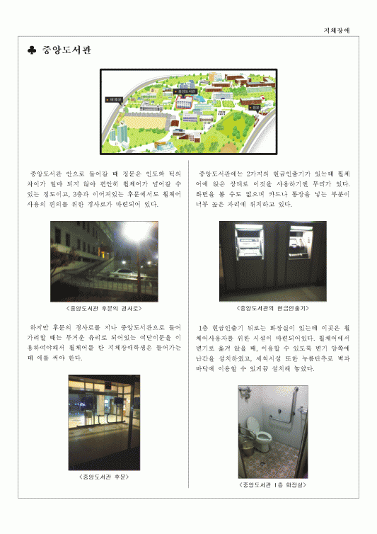 공주대 장애학생 생활상 문제점(특수교육)