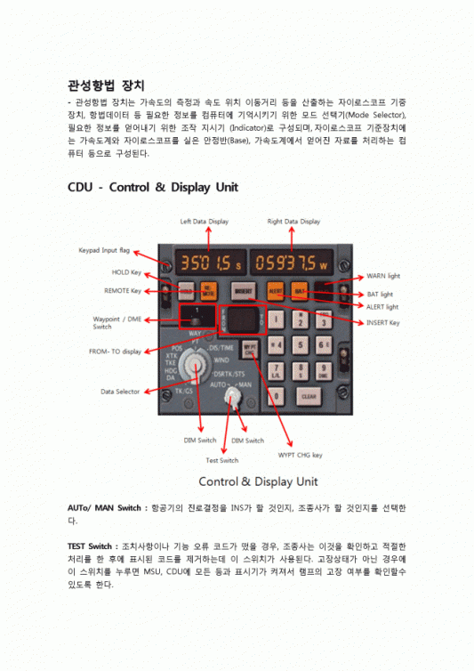 관성항법장치