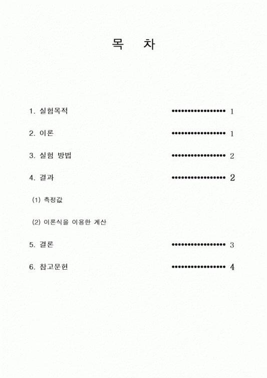 충격시험법(실험)