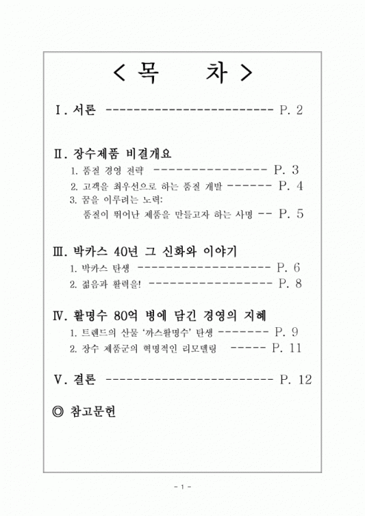 품질경영전략
