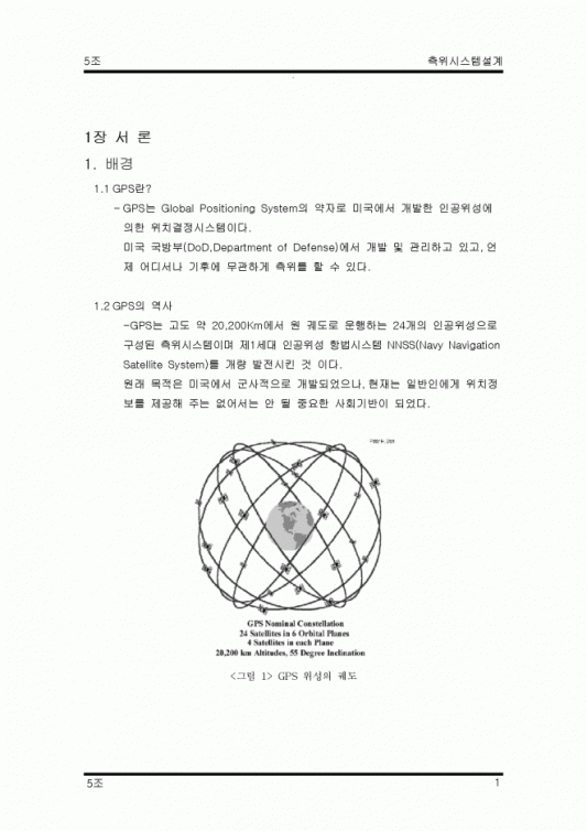 측위시스템설계서
