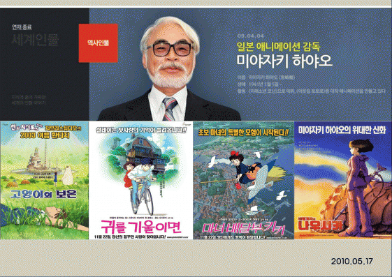 미야자키 하야오 감독과 작품들