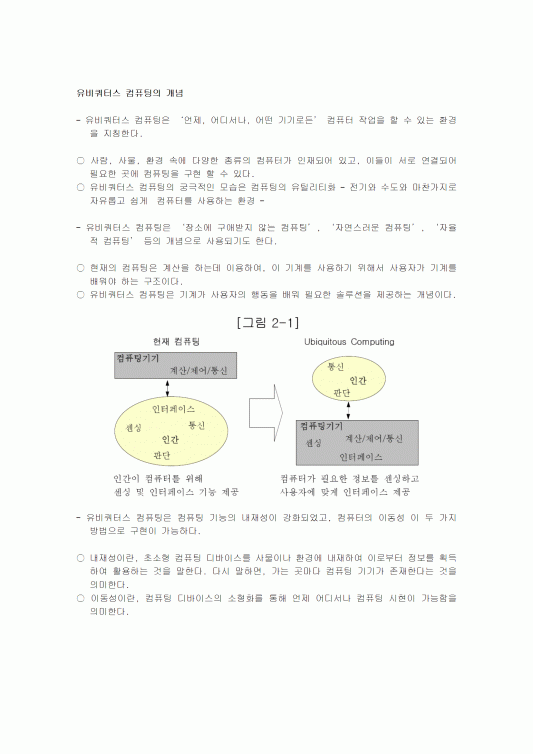 유비쿼터스 컴퓨팅이란 무엇인가?