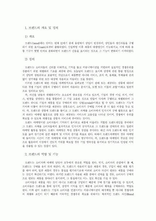 브랜드마케팅사례