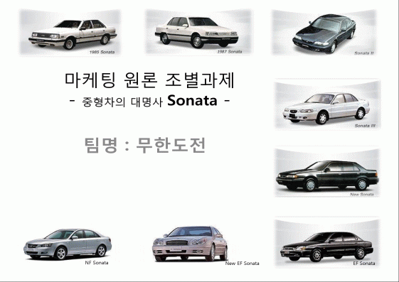 마케팅원론 발표자료_쏘나타의 마케팅전략