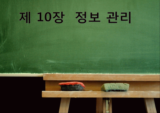 사회복지행정론 중 정보관리 발표 ppt