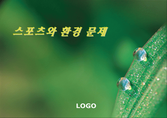 스포츠화 환경문제