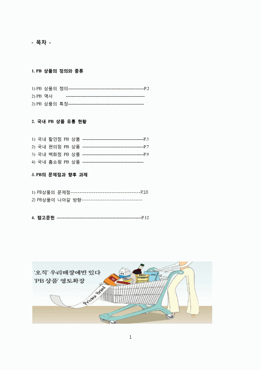 PB 정의 및 유통현황