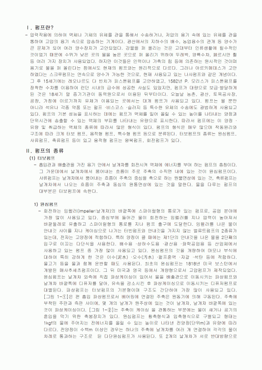 펌프 성능시험