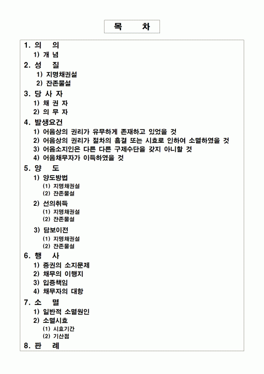 이득상환청구권 정리