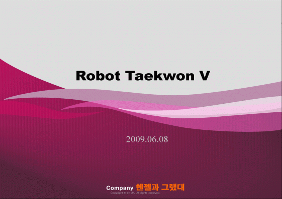 로보트 태권브이V (설계도 PT)