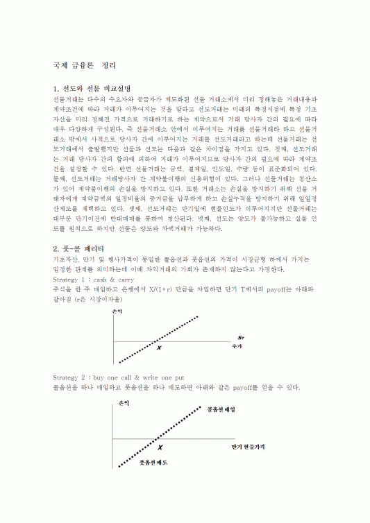 국제 금융론 정리
