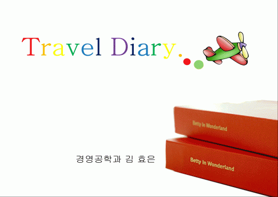 프리젠테이션의 기법 - 일기