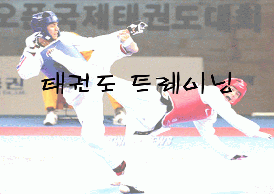태권도트레이닝방법