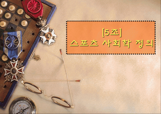 스포츠사회학의 정의