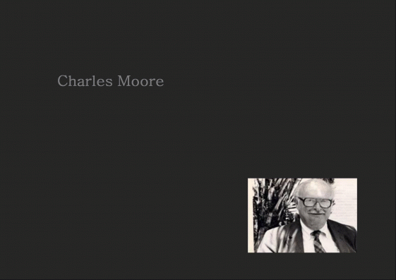 찰스무어 (Charles Moore)