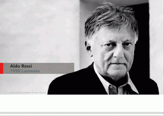 Aldo Rossi 레포트 자료