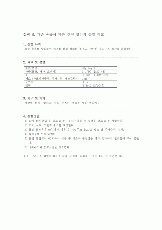 과즙_종류에_따른_한천_젤리의_품질_비교