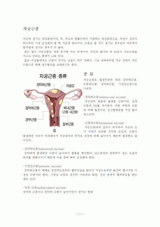 부인과 문헌고찰
