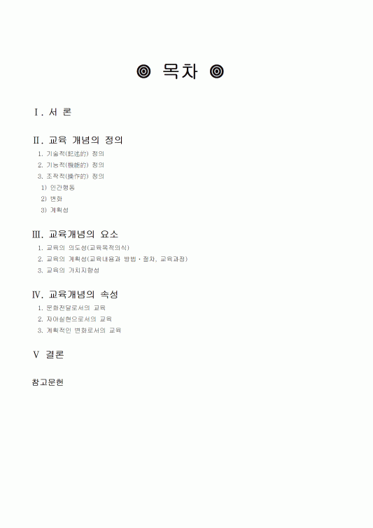 문화와교육 레포트 자료