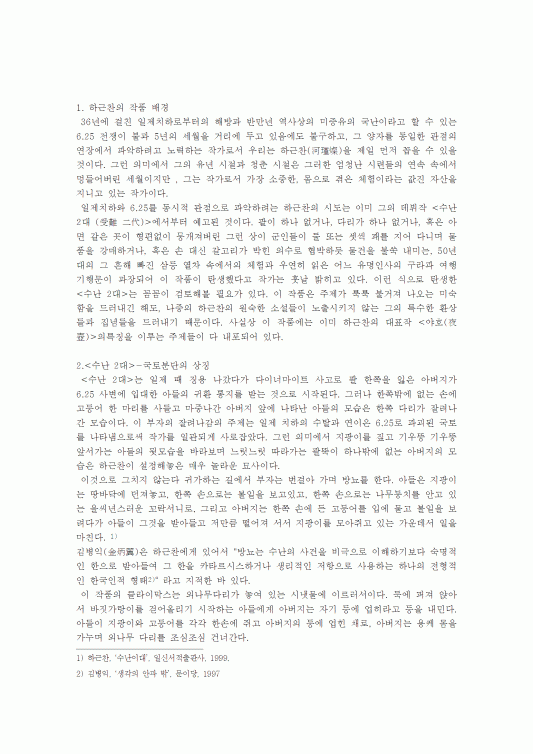 작가론-하근찬
