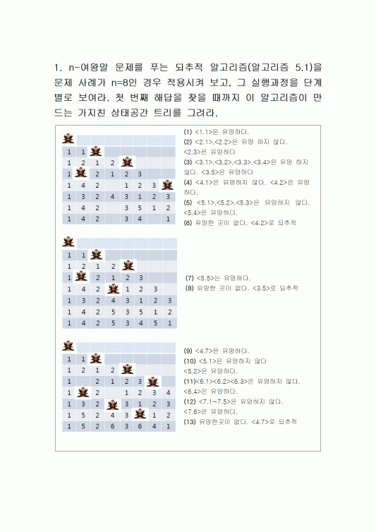 5장 연습문제 알고리즘 (FOUNDATION OF ALGORITHMS USING C++ PSEUDOCODE) 도경구