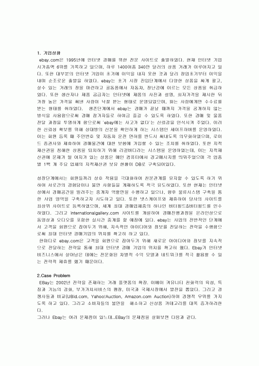 경영전략레포트