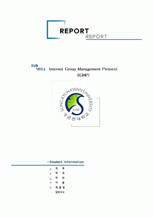 Internet Group Management Protocol