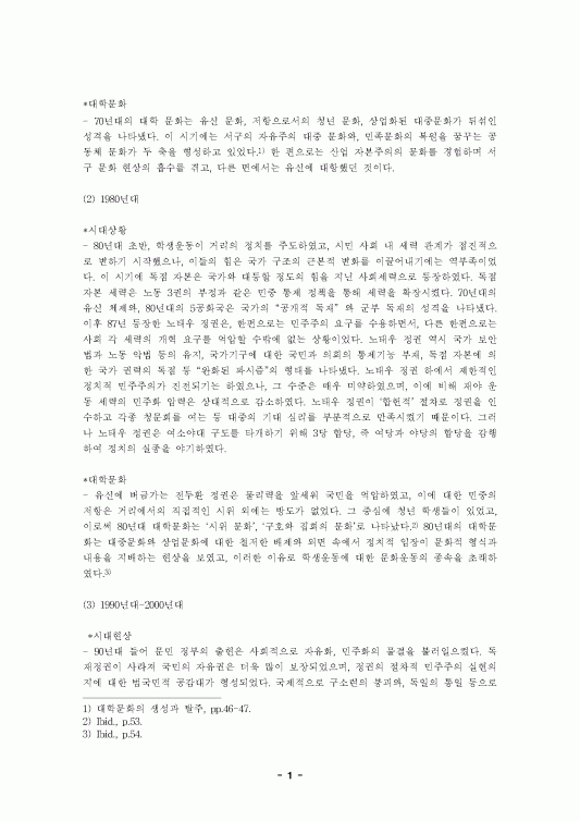 사본 - 시대별 대학문화