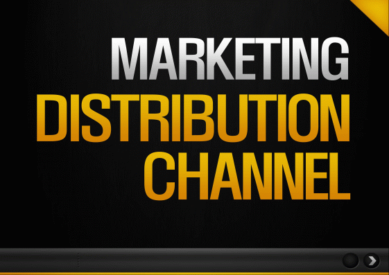 마케팅 원론 (유통경로) -MARKETING DISTRIBUTION CHANNEL