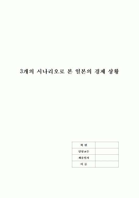 일본대지진이 한국에 미치는 영향