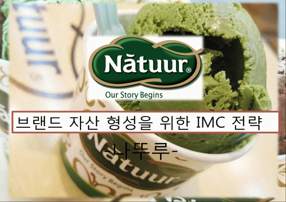 브랜드 자산 형성을 위한 IMC 전략 -나뚜루-