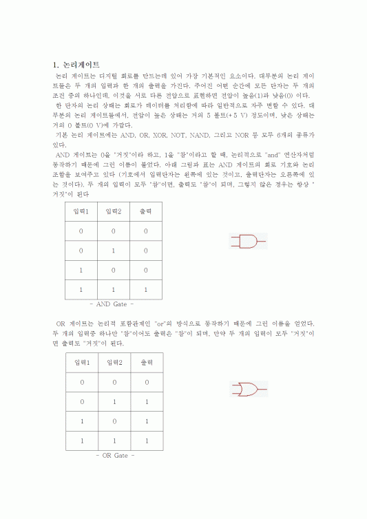 [논리회로실험설계] 7 세그먼트, 7-segment 설계