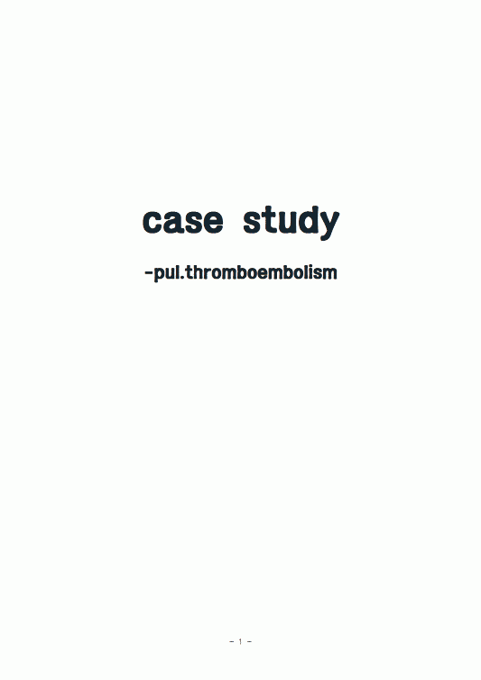 pul.thromboembolism