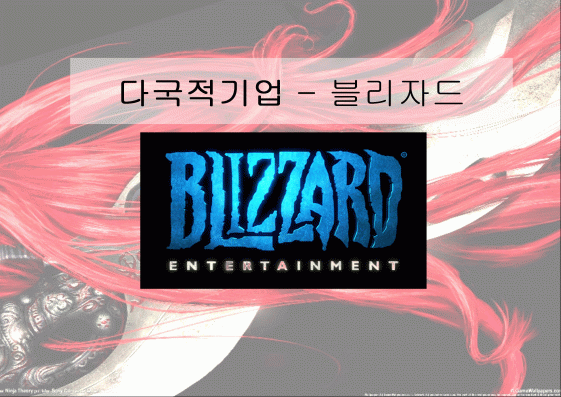 다국적기업-블리자드