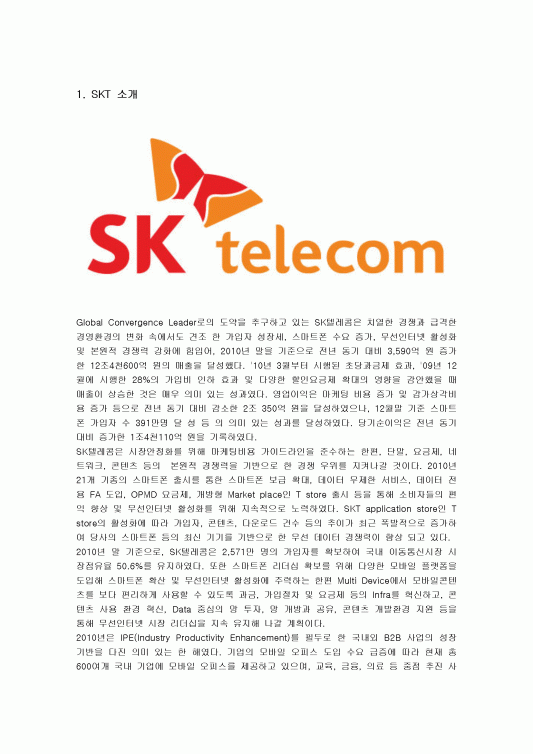 SK텔레콤의 해외 진출 실패사례