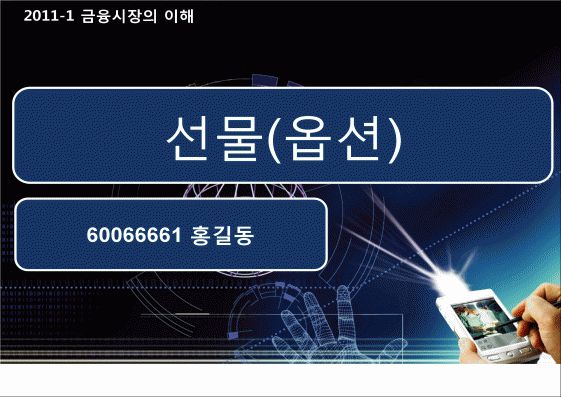 옵션이란 레포트 자료