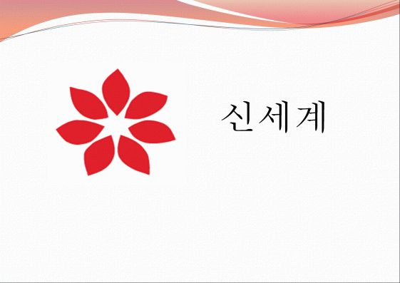 신세계 레포트 자료